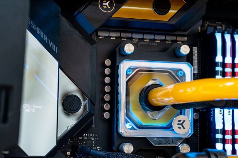Custom water loop PC: How does it perform compared to air cooled machi ...